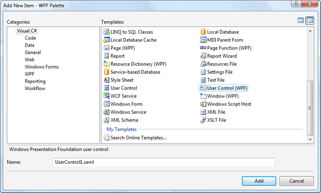 Hosting WPF content inside an AutoCAD palette – Through the Interface